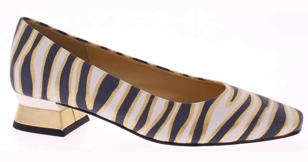 Black-white Brunate pumps women 32170 | Klijsen Schoenmode