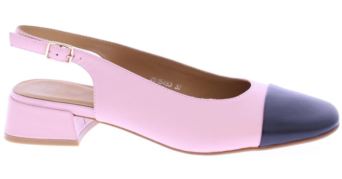 Pink/purple Di Lauro slingbacks women Wendelien | Klijsen Schoenmode
