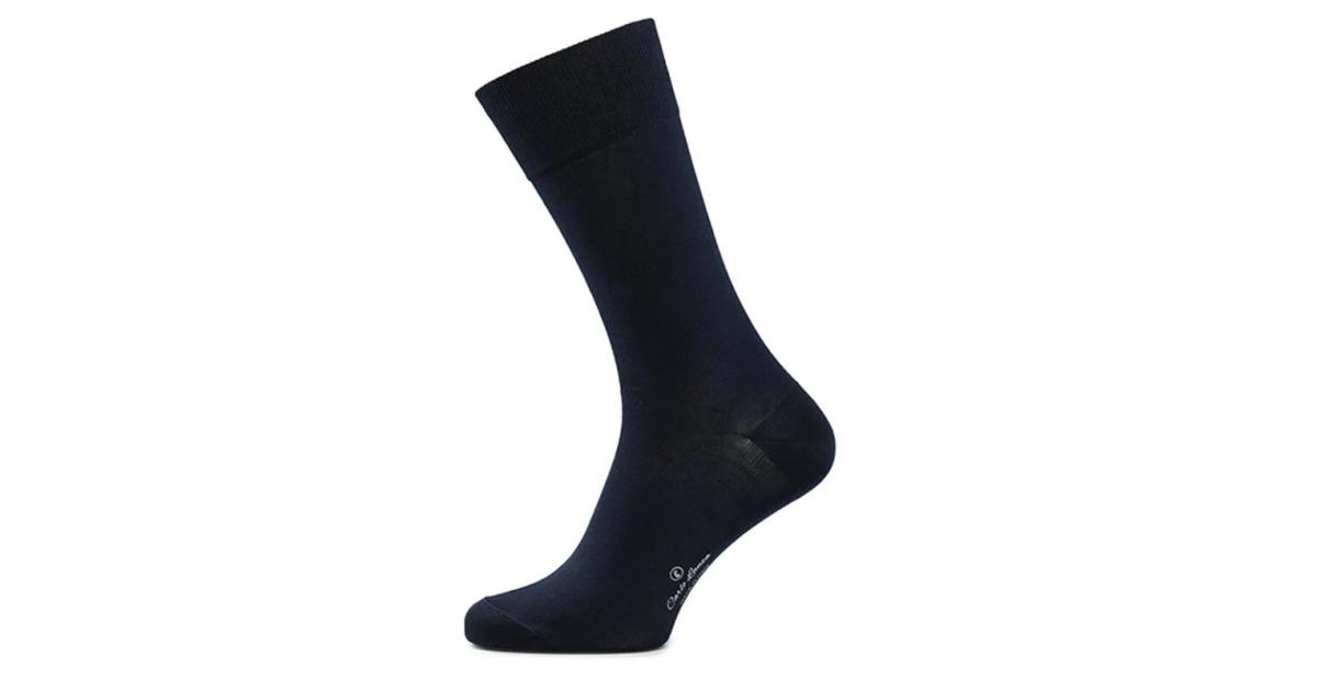Blue Carlo Lanza socks men 100-224 | Klijsen Schoenmode
